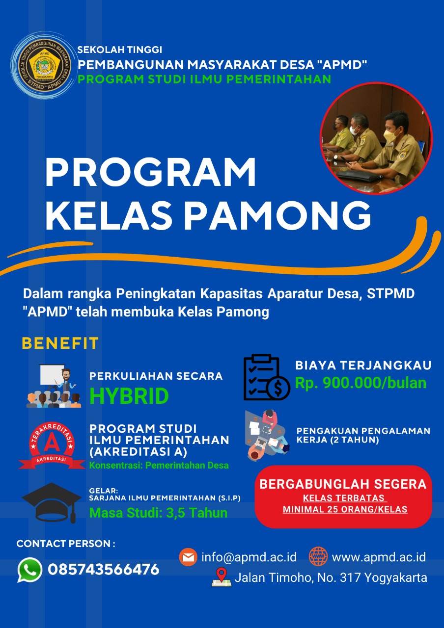 Kelas Pamong – Sekolah Tinggi Pembangunan Masyarakat Desa "APMD"